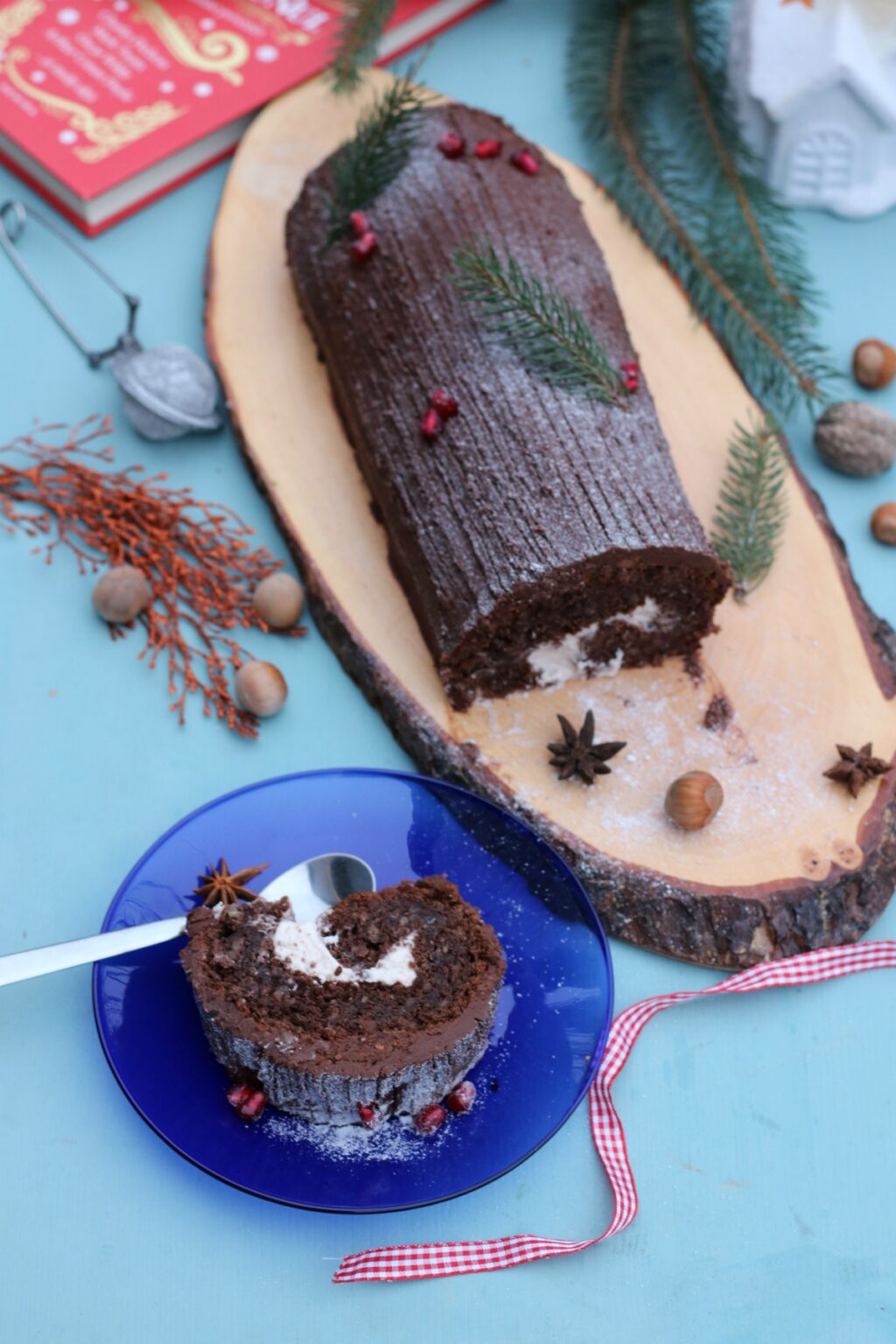 Buturuga de Craciun (Bûche de Noël) - Isabela Cuisine
